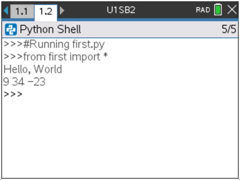 10 minutes of code ti nspire™ cx ii python activities