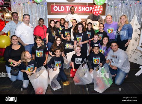 Team Tomorrows 6th Annual Christmas With Chris Bosh Held At Santa