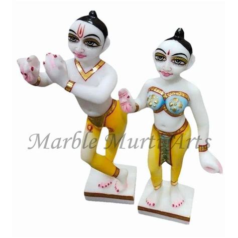 Marble Radha Krishna Statue Temple At ₹ 35000pair In Alwar Id
