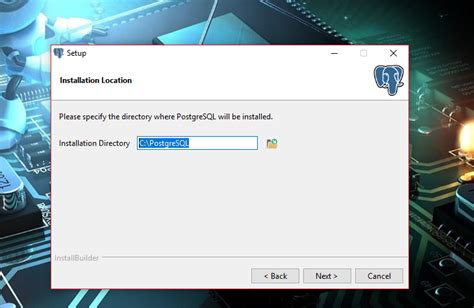ITM Instalar PostgreSQL