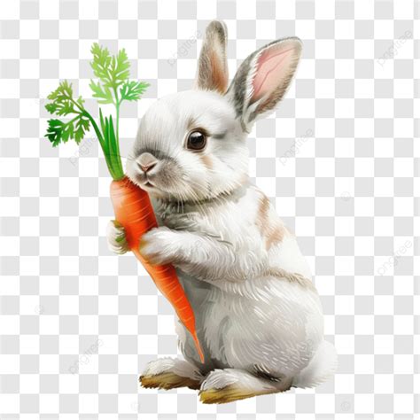 당근을 들고 토끼 토끼 당근 귀여운 토끼 Png 일러스트 및 이미지 에 대한 무료 다운로드 Pngtree