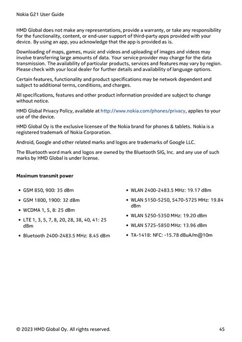 manual nokia g21 android 13 device guides