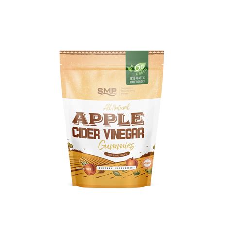 Private Label All Natural Apple Cider Vinegar Gummies 500 Mg Smp
