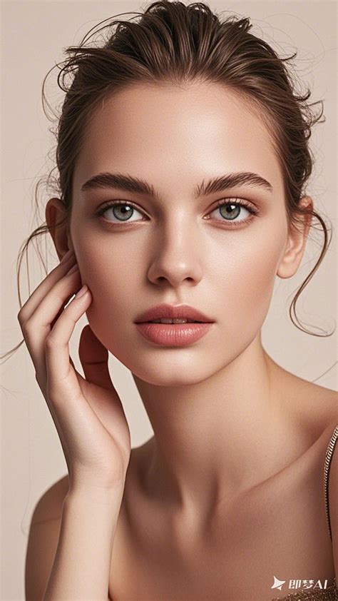 欧美模特，女的，皮肤很好，质感好，24k高清，浅色背景 14 花瓣网