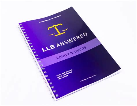 Llb Answered Equity And Trusts Law Core Guide 2023 24 Edition — Law