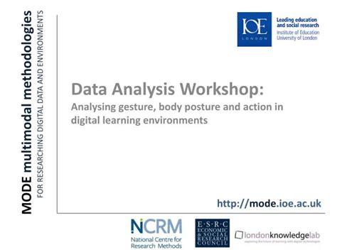PPT MODE Multimodal Methodologies FOR RESEARCHING DIGITAL DATA AND ENVIRONMENTS PowerPoint