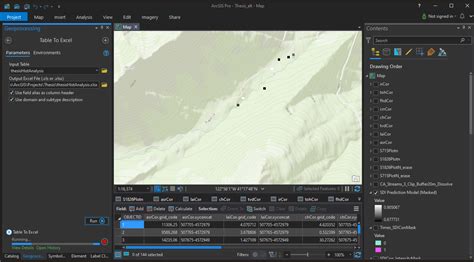 Failed To Execute TableToExcel ArcGIS Pro Esri Community