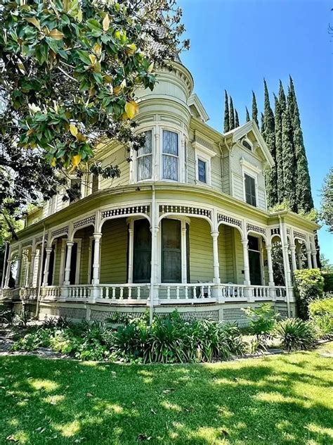 The Kaehler Rector House 1891 Queen Anne Style In Merced California