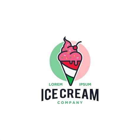 Premium Vector Ice Cream Logo Design Template