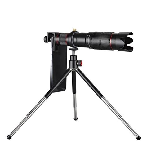 กล้องโทรทรรศน์ตาข้างเดียวซูม 4k Hd 36x เลนส์เทเลโฟโต้แบบพกพาพับเก็บได้