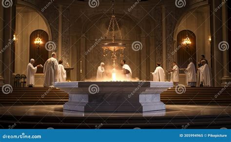 Catholic Baptism Baptism Symbol Design Vector Illustration