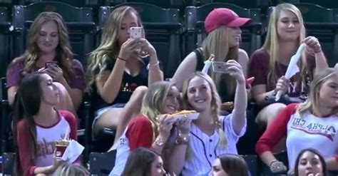 People Caught Taking Selfies