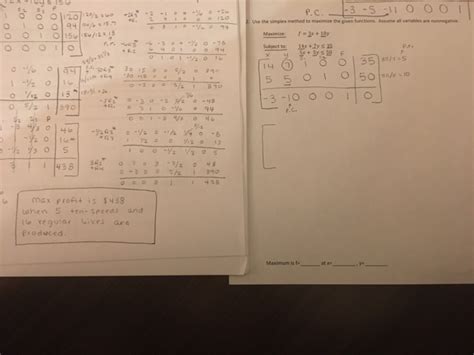solved use the simplex method to maximize the given