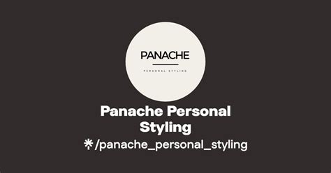 Panache Personal Styling Instagram Facebook Tiktok Linktree