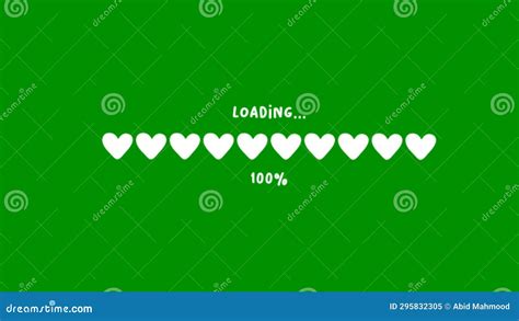 Loading Animation Premium Quality Green Screen Footage 4k Bacground