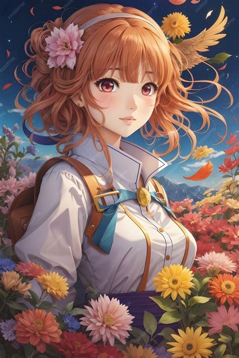 Premium Ai Image Aesthetic Anime Girl Cute Anime Girl Anime Girl