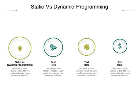 Static Vs Dynamic Programming Ppt Powerpoint Presentation Ideas Slide