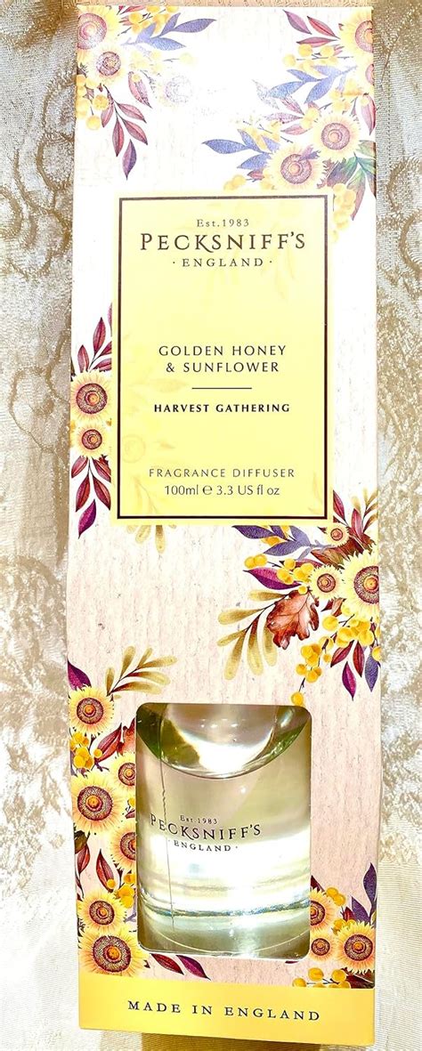 Pecksniffs Golden Honey And Sunflower Fragrance Diffuser 3 3