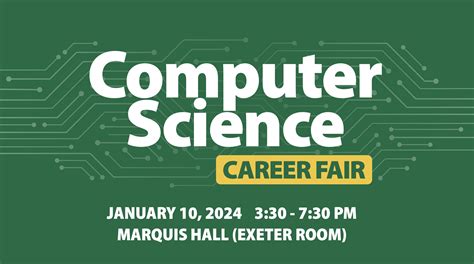 2024 Computer Science Career Fair Department Of Computer Science