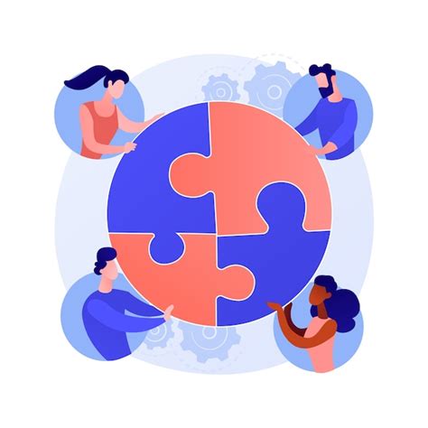 Vectores E Ilustraciones De Relacion Colaboracion Para Descargar Gratis