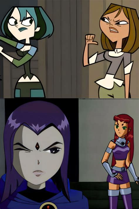 Teamwork Total Drama Courtney Gwen By Andoraichi On Deviantart