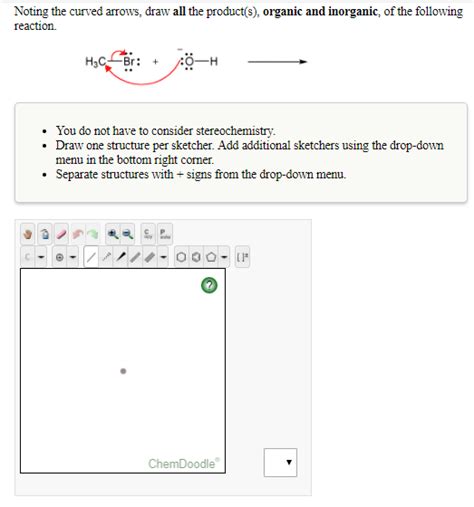 Solved Noting The Curved Arrows Draw All The Product S Chegg
