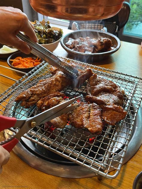 대구 수성구 명동돼지한마리 국산 돼지갈비 현지인 맛집 가족외식 후기 네이버 블로그