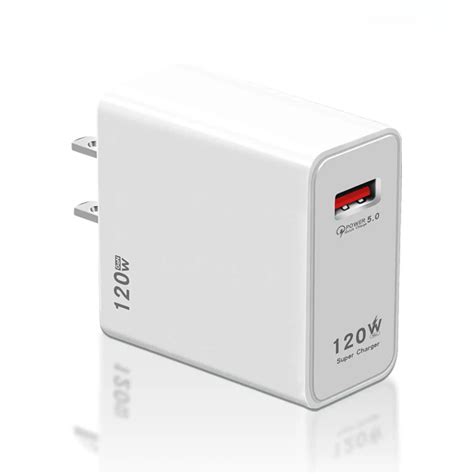 120W GaN Power Adapter - Ultra-Fast Charging for Multiple Devices