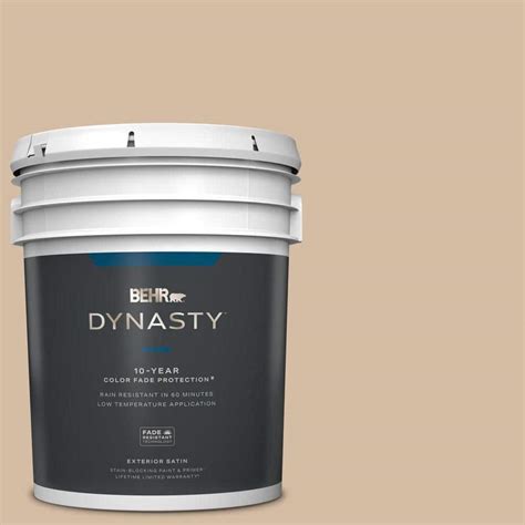Behr Dynasty 5 Gal 290e 3 Classic Taupe Satin Enamel Exterior Stain