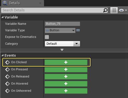 Creating Widget Templates Unreal Engine Documentation