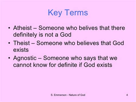 Lesson 2 Arguments For Gods Existence