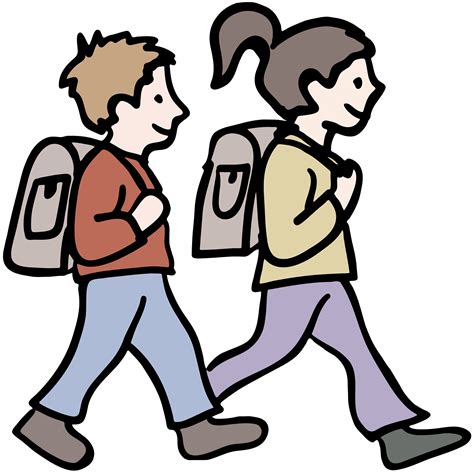 Going To School Clip Art Library