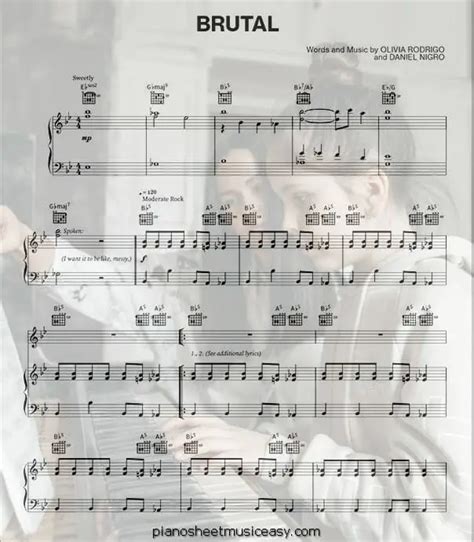 Brutal Sheet Music Bb Major