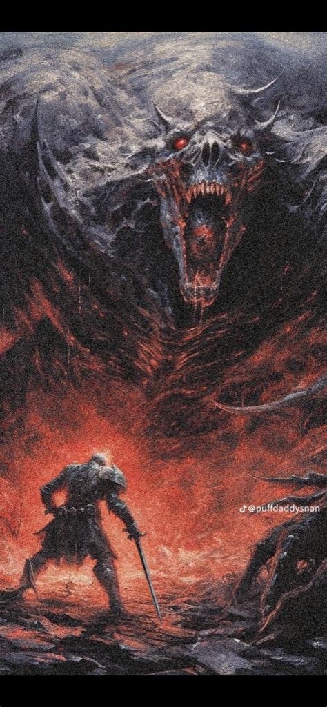 Theres A Lot Of Ai Dark Fantasy Art Recently On Tik Tok Sort Of Grainy