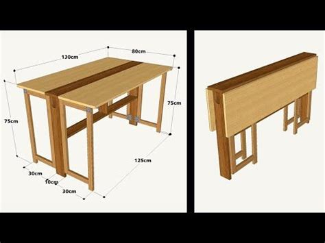 How To Make A Folding Dining Table Step By Step Artofit