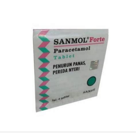 Jual Sanmol Forte Tab Strip Shopee Indonesia