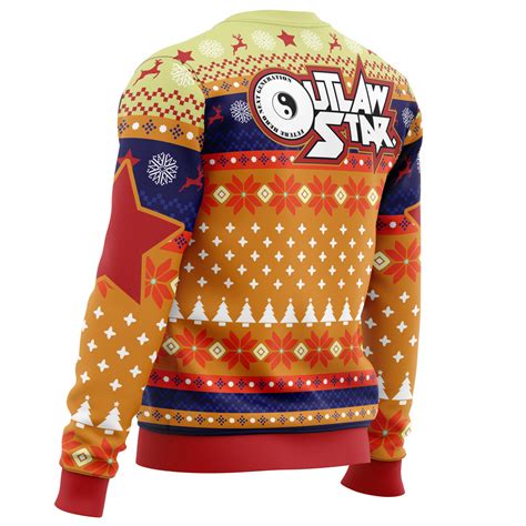 Gene Starwind Outlaw Star Ugly Christmas Sweater Anime Ape
