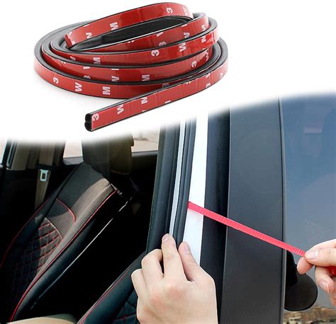 Middrivr Car Door Seal Strip 165 Ft Long Self Adhesive