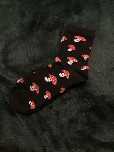 Cute Mushroom Novelty Socks Mushroom Accessories Mushroom Style Socks