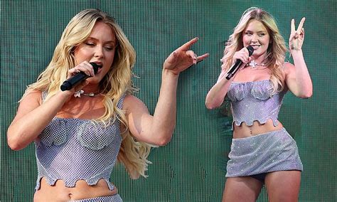 Zara Larsson Flaunts Her Jaw Dropping Figure In A Very Skimpy Co Ord As