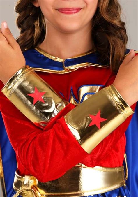 Wonder Woman Girls Long Sleeve Dress Costume Wonder Woman Costumes