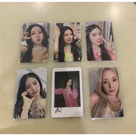 GIDLE 女娃 MIYEON 赵美延 mini 6 专辑 I FEEL Queencard Official POB 小卡