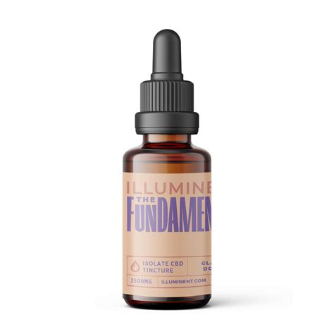 2500mg Isolate Cbd Tinctures Illuminent