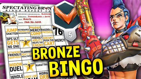 Overwatch 2 Bingo Spectating Bronze Junker Queen Orisa Youtube