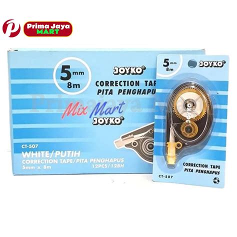 Jual Tip Ex Joyko Ct 507 Tip Ex Kertas Joyko Ct 507 Pcs Shopee