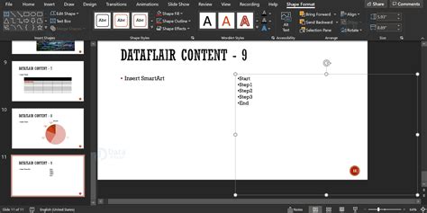 Add Format Tables Charts Smartart In Powerpoint Dataflair