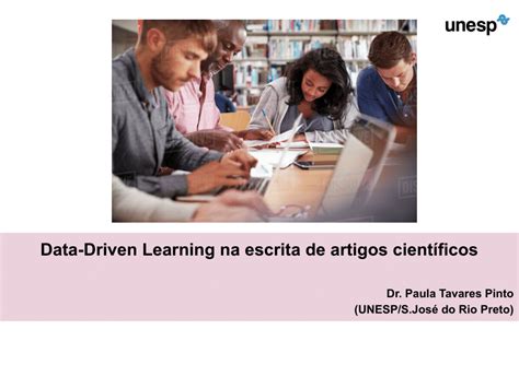 PDF Data Driven Learning na escrita de artigos científicos