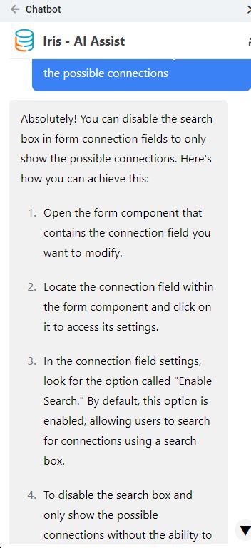 Deselect Searchbox In Form Connection Field Dropdowns Ideas And Product
