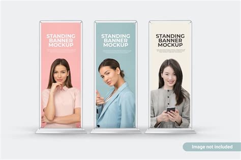 Maqueta De Banner De Pie Archivo Psd Premium