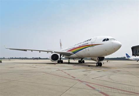 石家庄正定国际机场迎来空客a330宽体飞机执飞成都航线手机新浪网